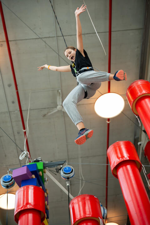 HAPIK fun climbing gym at Industry City, Brooklyn (NY)
